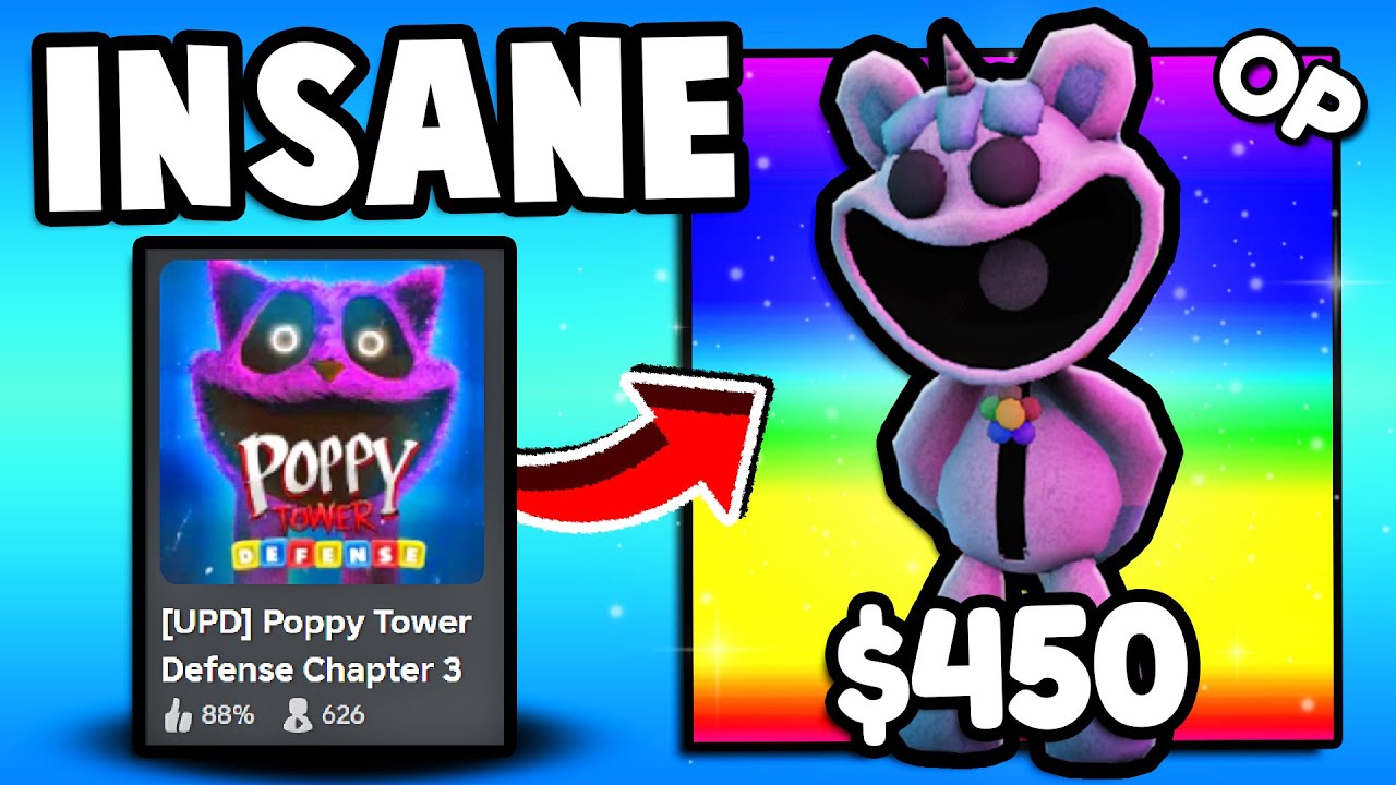 New UNICORN MYTHIC In Poppy Tower Defense Is OP! - YouTube