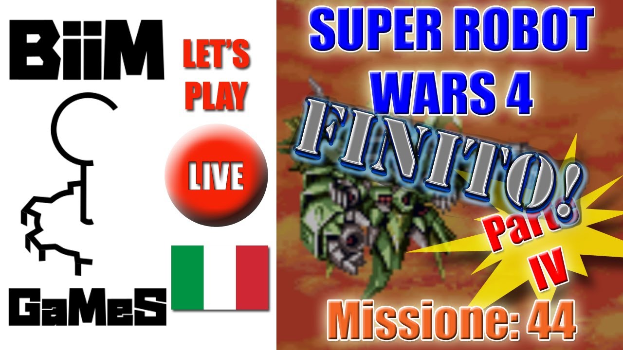Let's Play: Super Robot Wars 4 - Multiplayer in Italiano - Missione: 44 ...