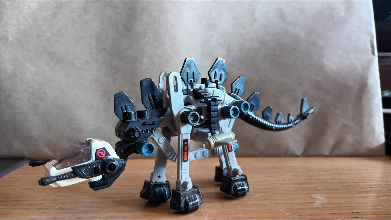Stegazoid The Stegosaurus (Zoids Series 1) - YouTube