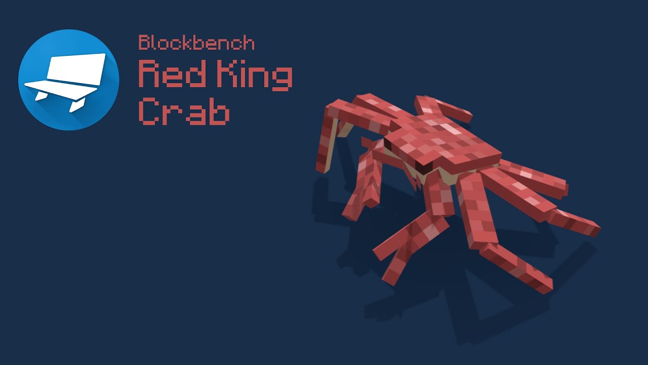 Red King Crab - Blockbench Creation Timelapse - YouTube