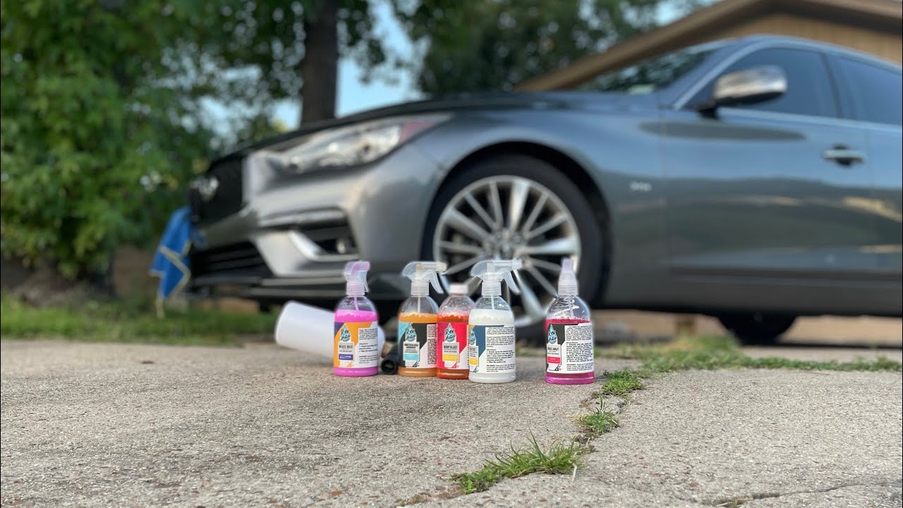 Cleaning my Q50 like a professional - YouTube