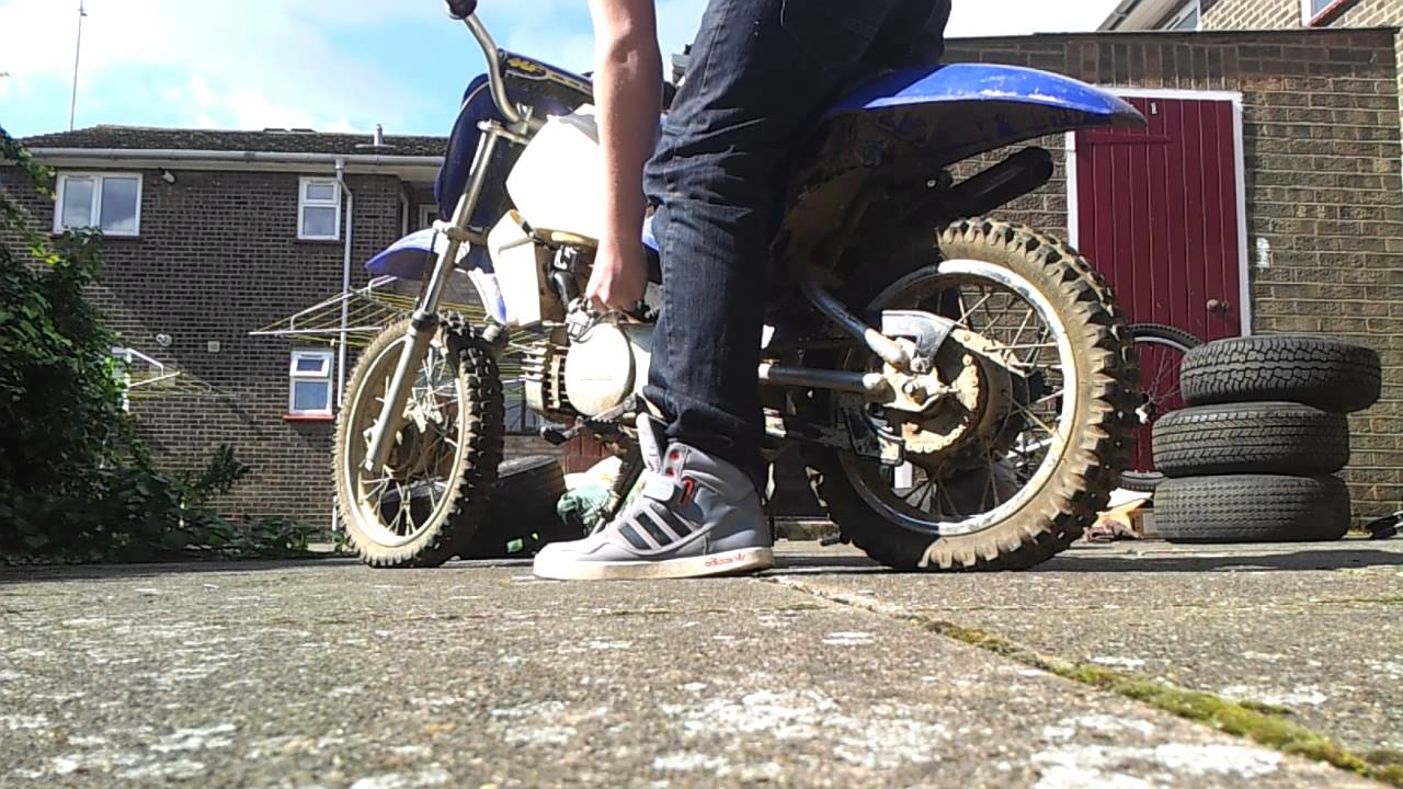 Jianshe 80cc start up - YouTube