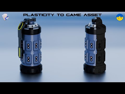 How to take your Plasticity model and convert to a game asset with ...