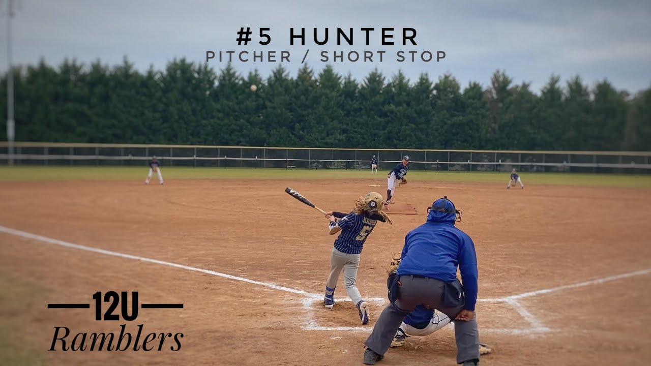 #5 Hunter (Pitcher/ SS) 12U Ramblers - Fall 2021 #baseball #asheville ...