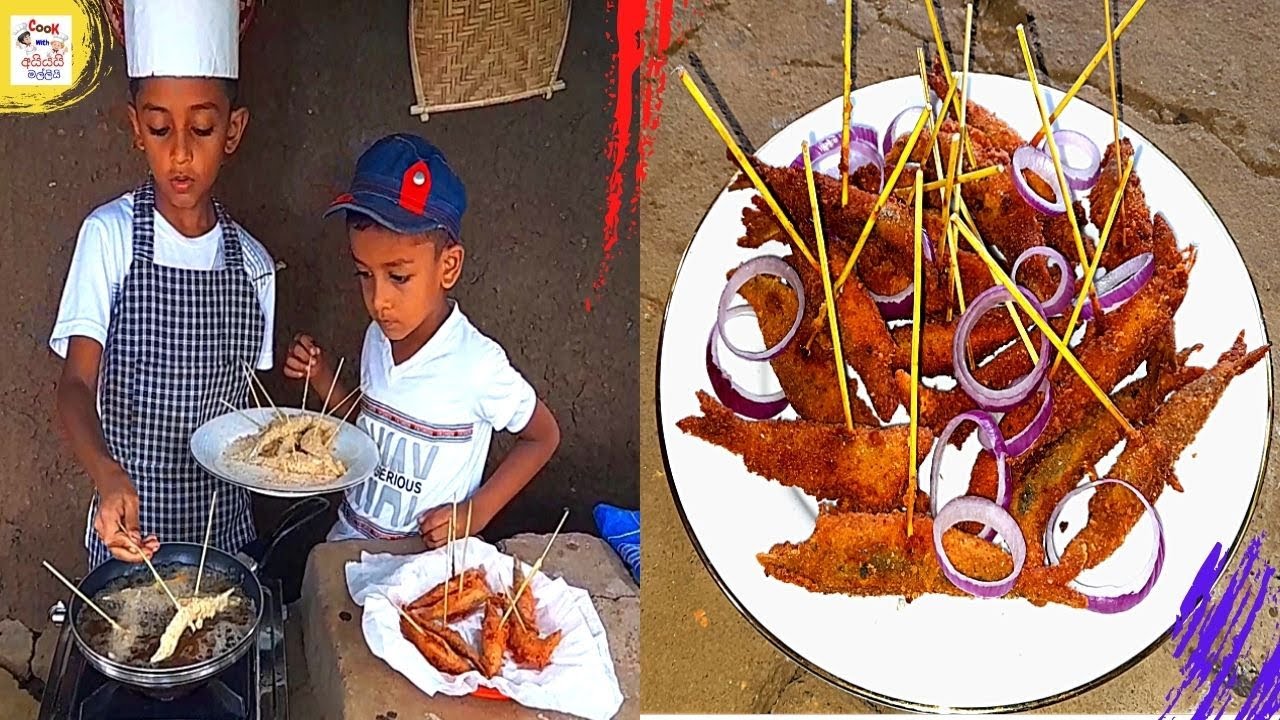 වෙනස්ම විදියකට සාලයෝ හැදුවා බලන්නකෝ | Fried salayo recipe | Crispy ...
