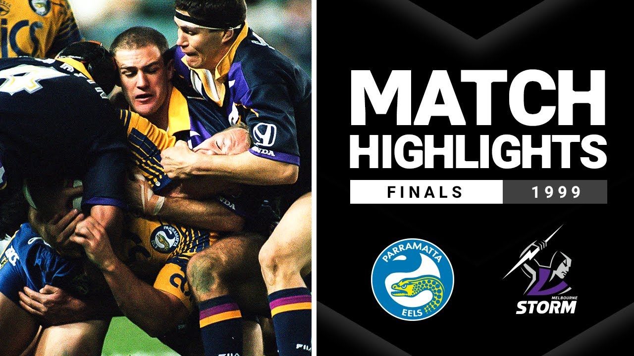 NRL Highlights | Eels v Storm Preliminary Final, 1999 | Classic Match ...