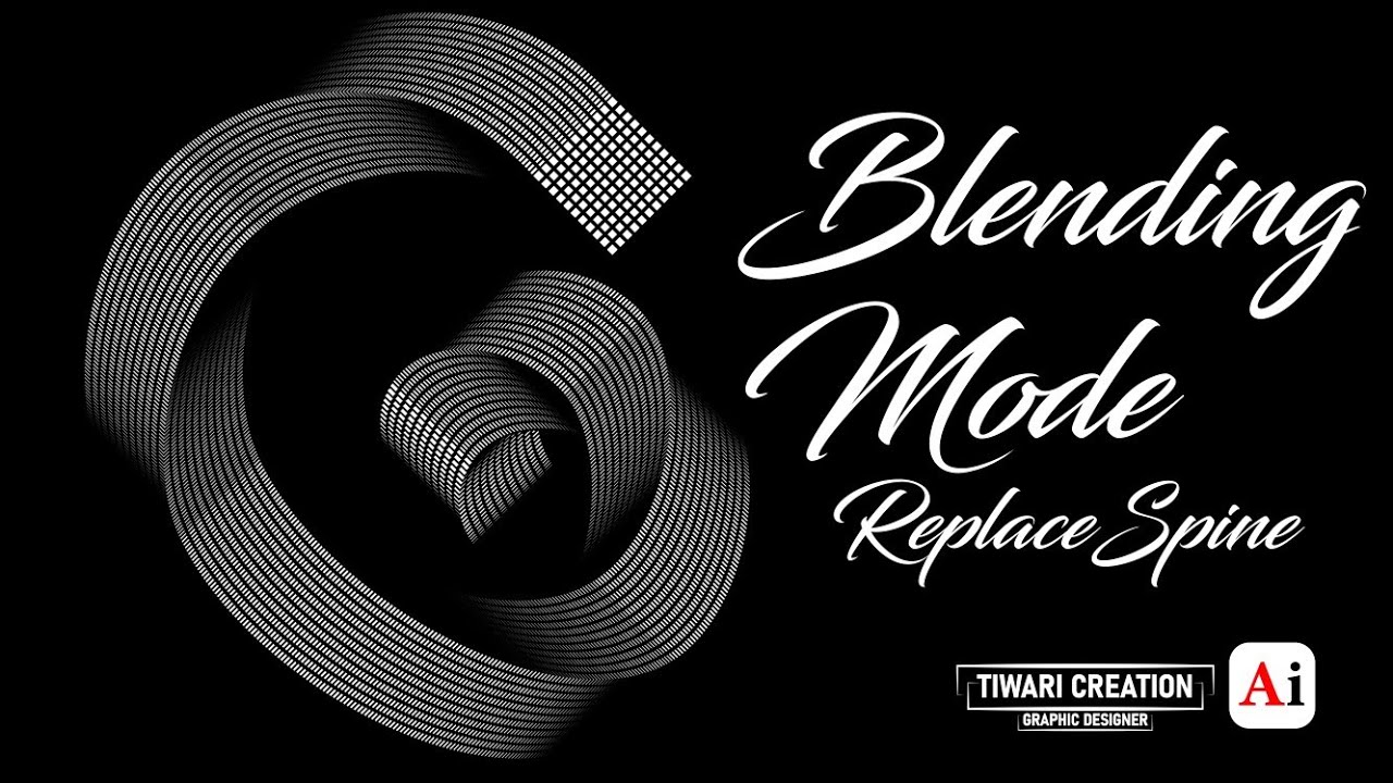 Adobe illustrator - blend tool | How to me blending object in ...