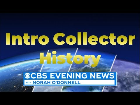 (Outdated) History of CBS Evening News intros