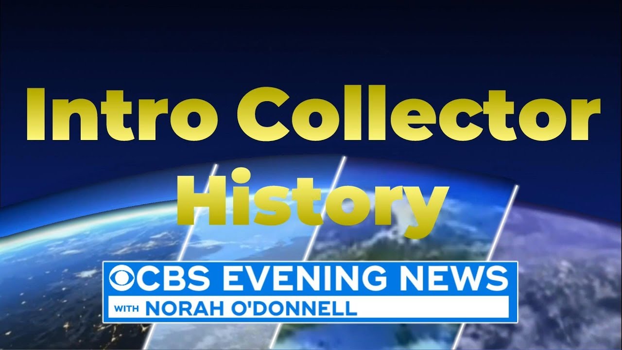 (Outdated) History of CBS Evening News intros - YouTube
