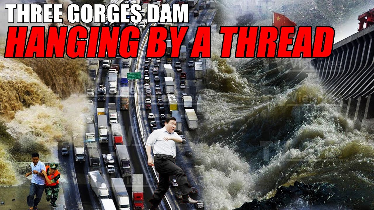 The Three Gorges Dam Hanging by a thread as opening 11 flood discharge ...