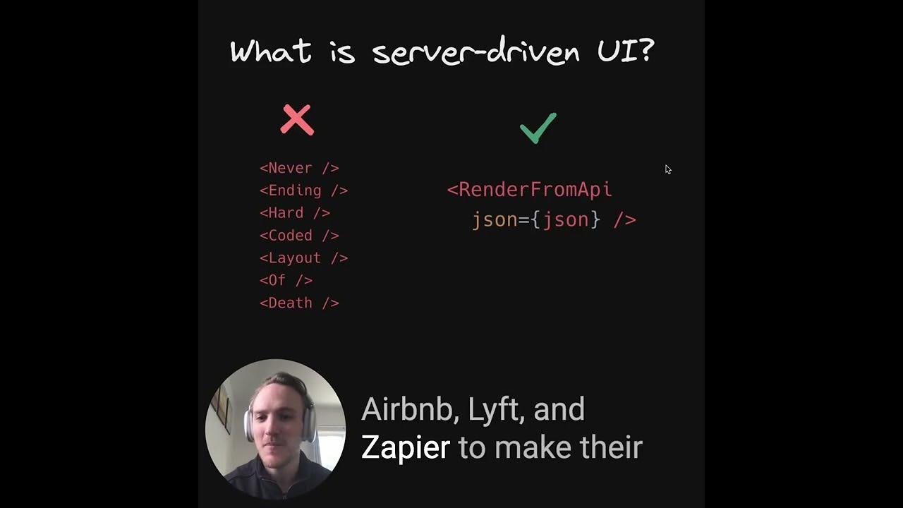 What is Server-Driven UI? - YouTube