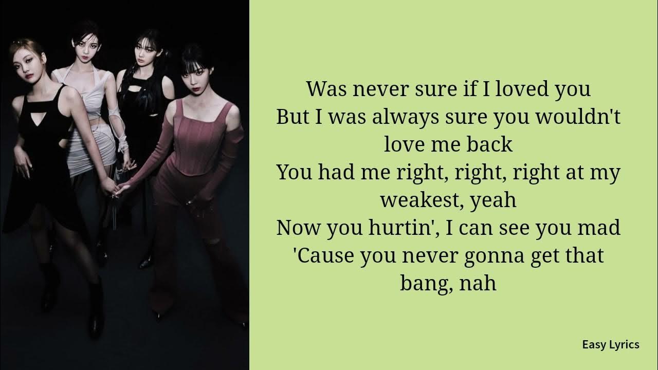 Better Things, AESPA Easy Lyrics - YouTube