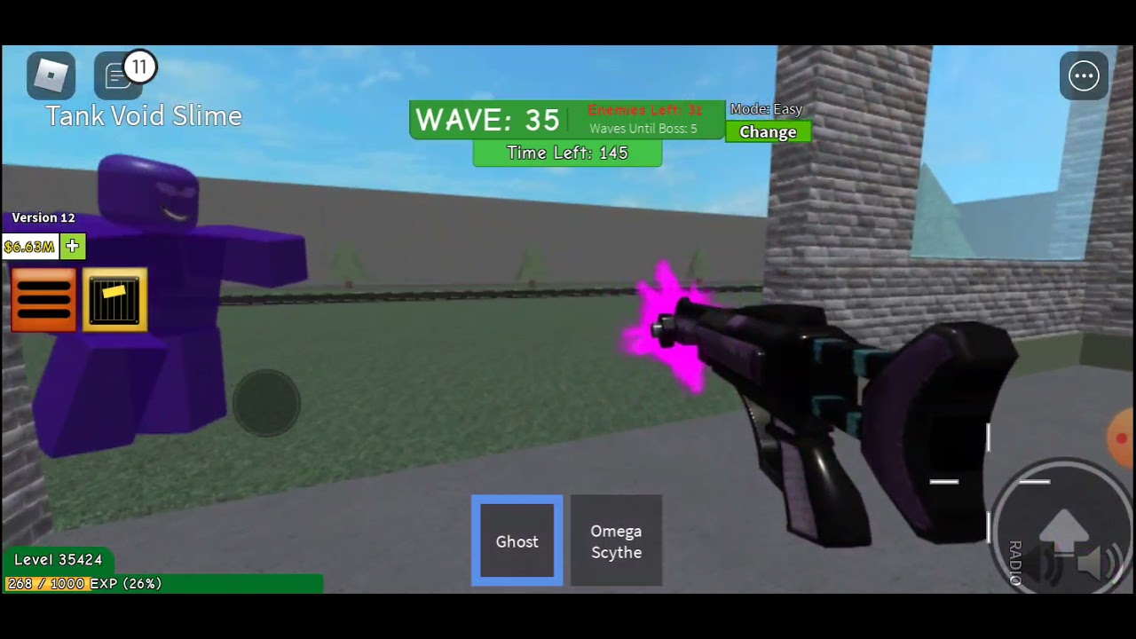 Roblox zombie attack ghost dragon and gun - YouTube