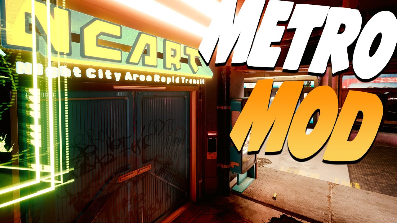 Cyberpunk 2077 METRO SYSTEM LOCATIONS - YouTube