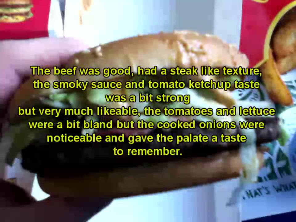 Video 1 McDonalds 1955 Burger Review - YouTube