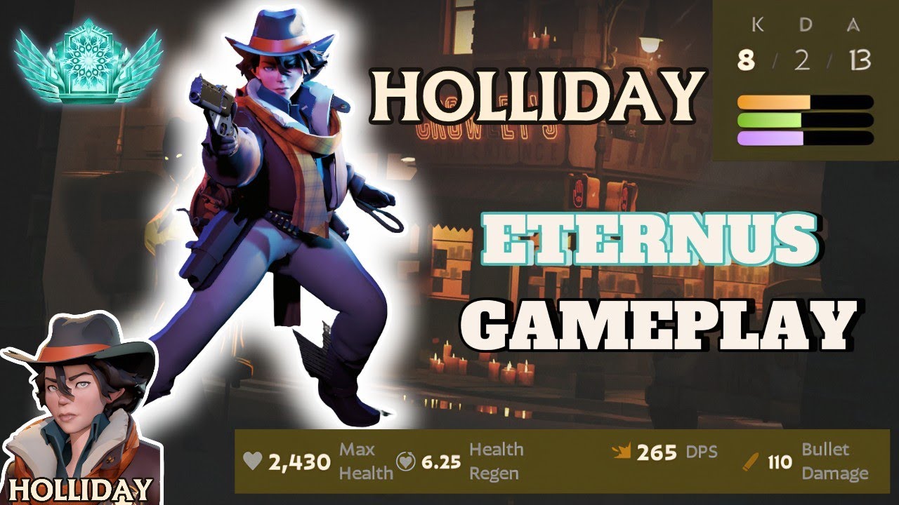 HOLLIDAY / ETERNUS V / Deadlock Full Gameplay 4k - YouTube