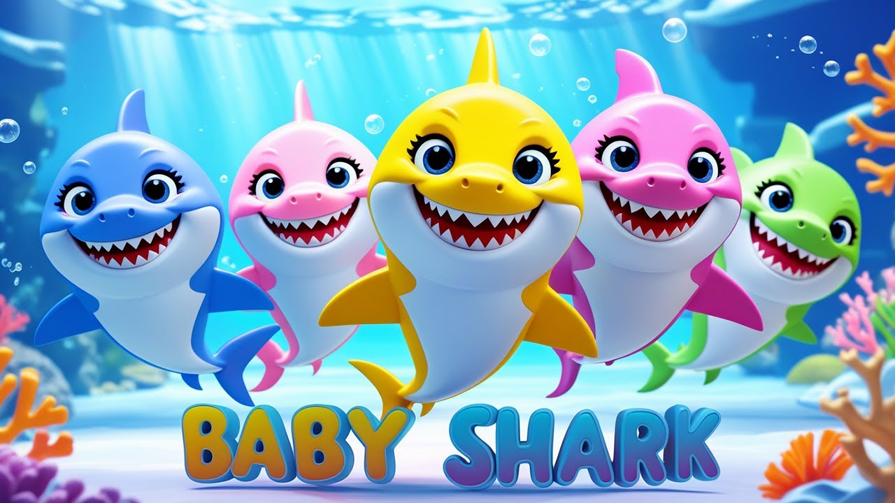 Baby Shark Action Dance for Kids 💃 Full Body Movement and Music - YouTube