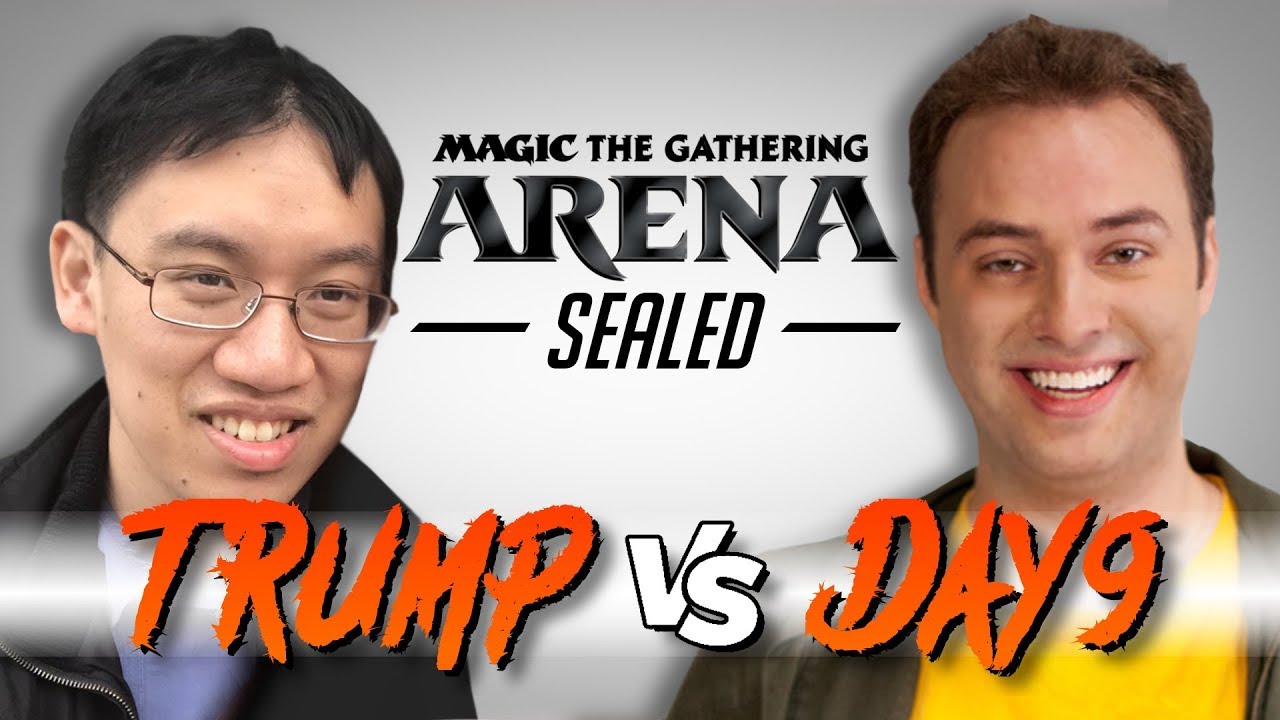Trump and Day9 Clash in Magic: The Gathering Arena - YouTube