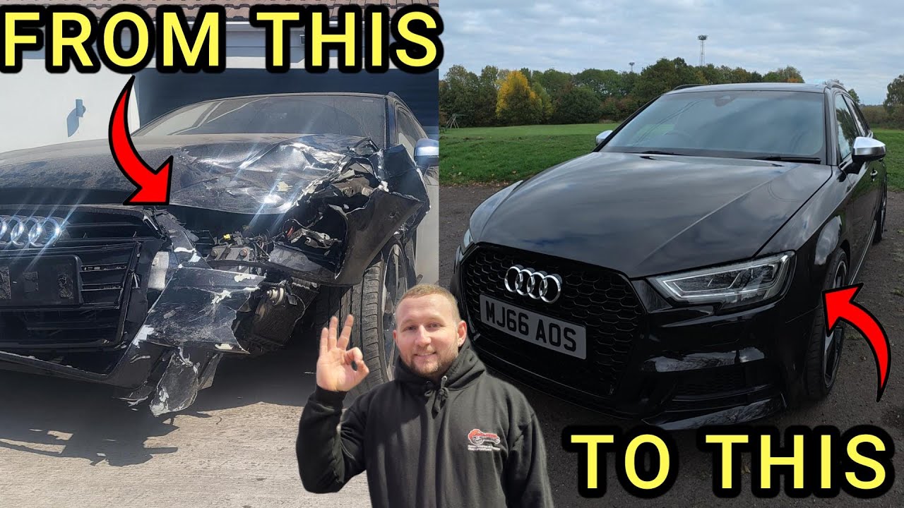 REBUILDING AND UPGRADING MY BIG SPEC CRASH DAMAGED SALVAGE AUDI S3 ...