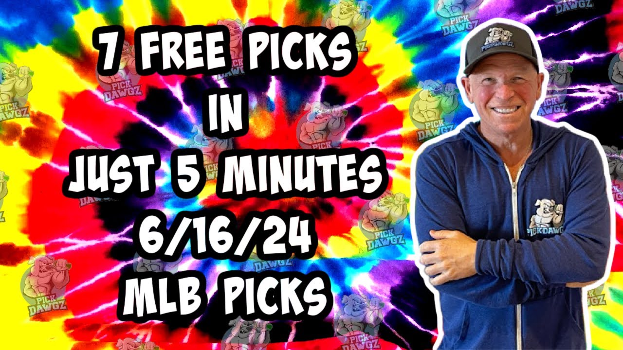 MLB Best Bets for Today Picks & Predictions Sunday 6/16/24 | 7 Picks in ...