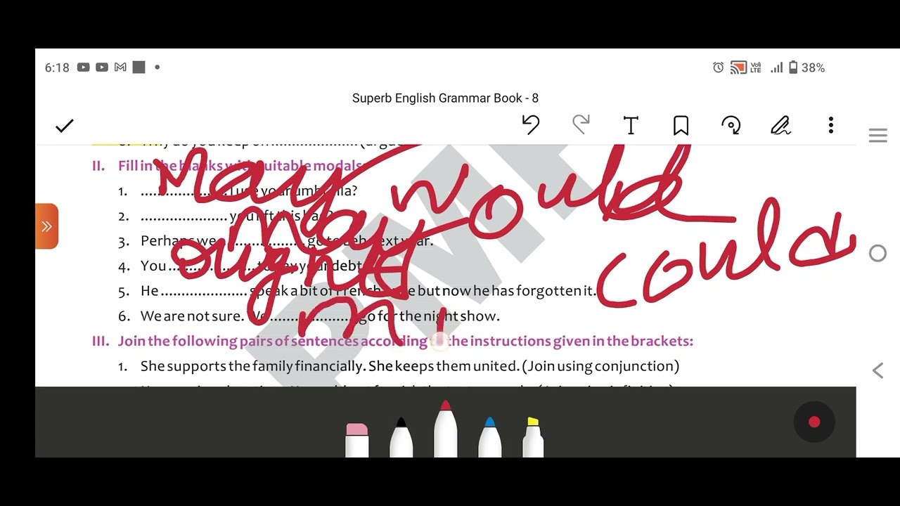 Superb English Grammar Class 8 Let s Revise Exercises YouTube superb-english-grammar-class-8-let-s-revise-exercises-youtube