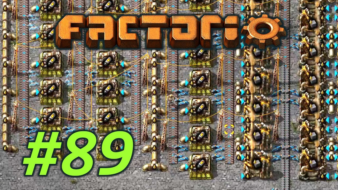 Rocket Fuel Production - Let's Play Factorio 1.0 Deathworld Part 89 ...