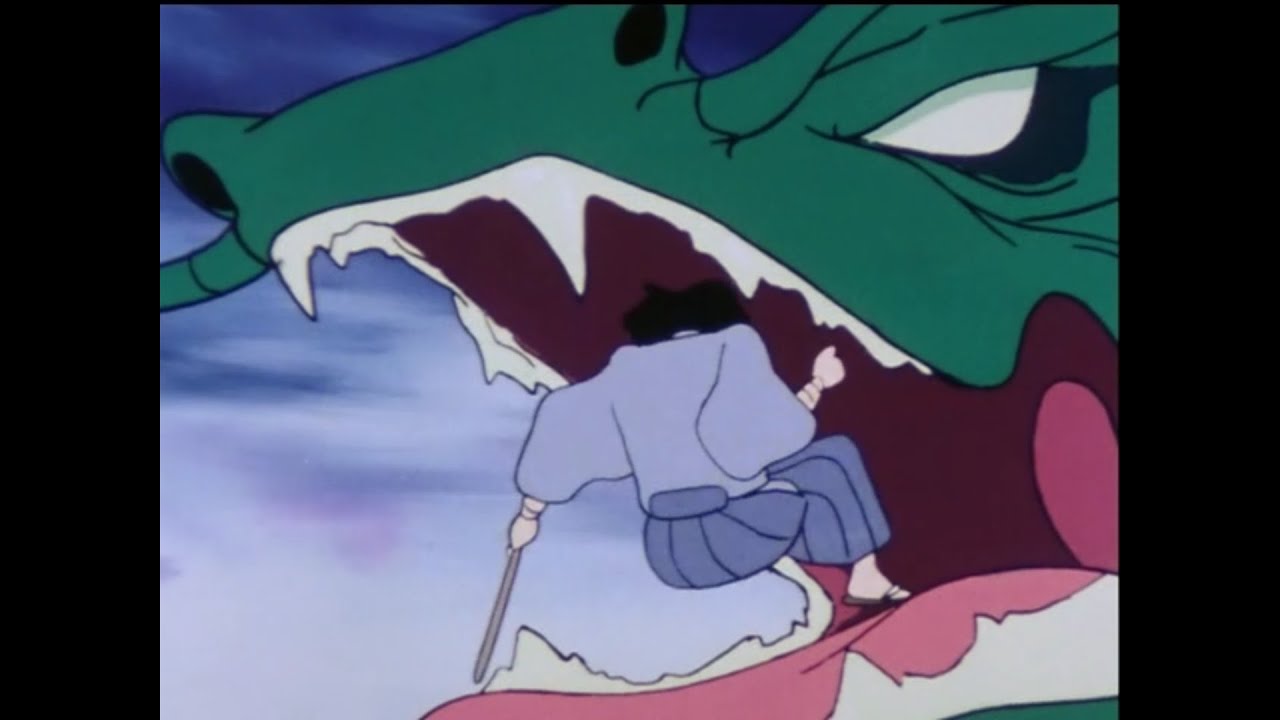 I still can't believe Goemon fought a dragon in Lupin the Third Part 2 ...