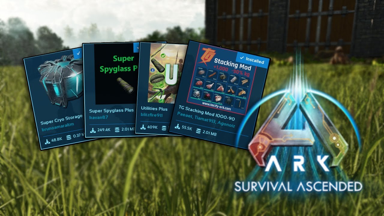 These Are By Far The Best Utility Mods in Ark Survival Ascended - YouTube