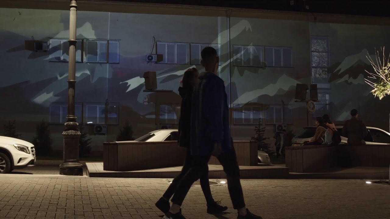 VIDEO PROJECTION ON THE BUILDING - YouTube