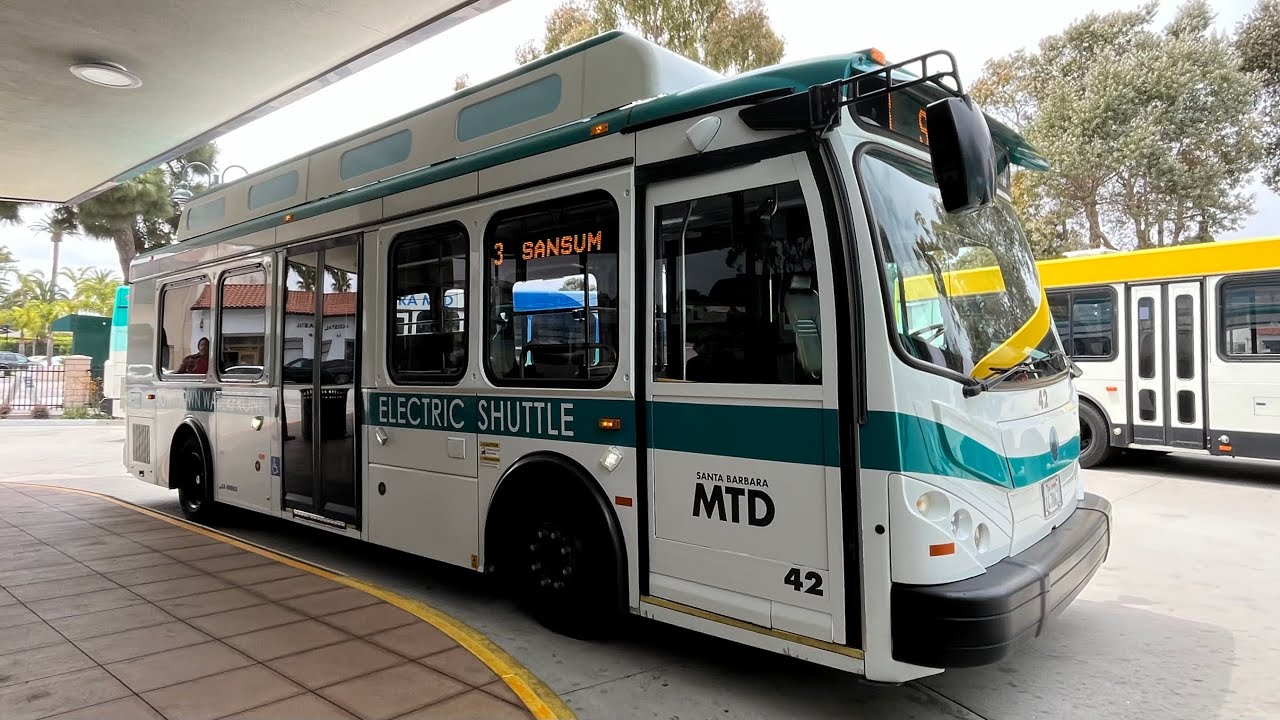 Santa Barbara MTD 2017 BYD K7M #42 - YouTube