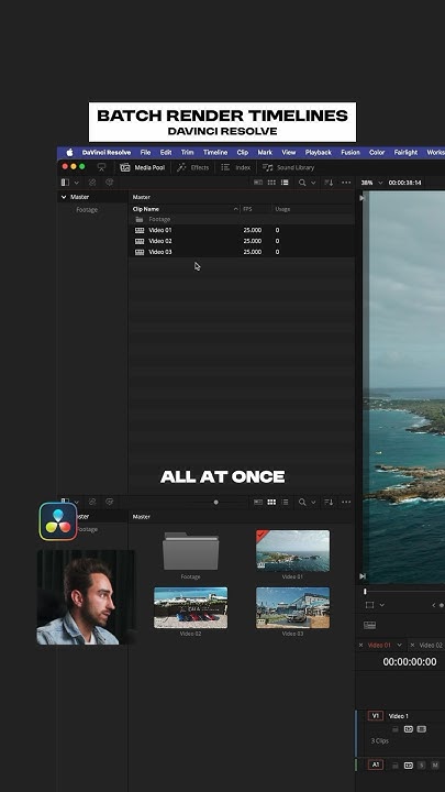 Resolve Batch Render Tutorial: STOP Rendering One by One! - YouTube