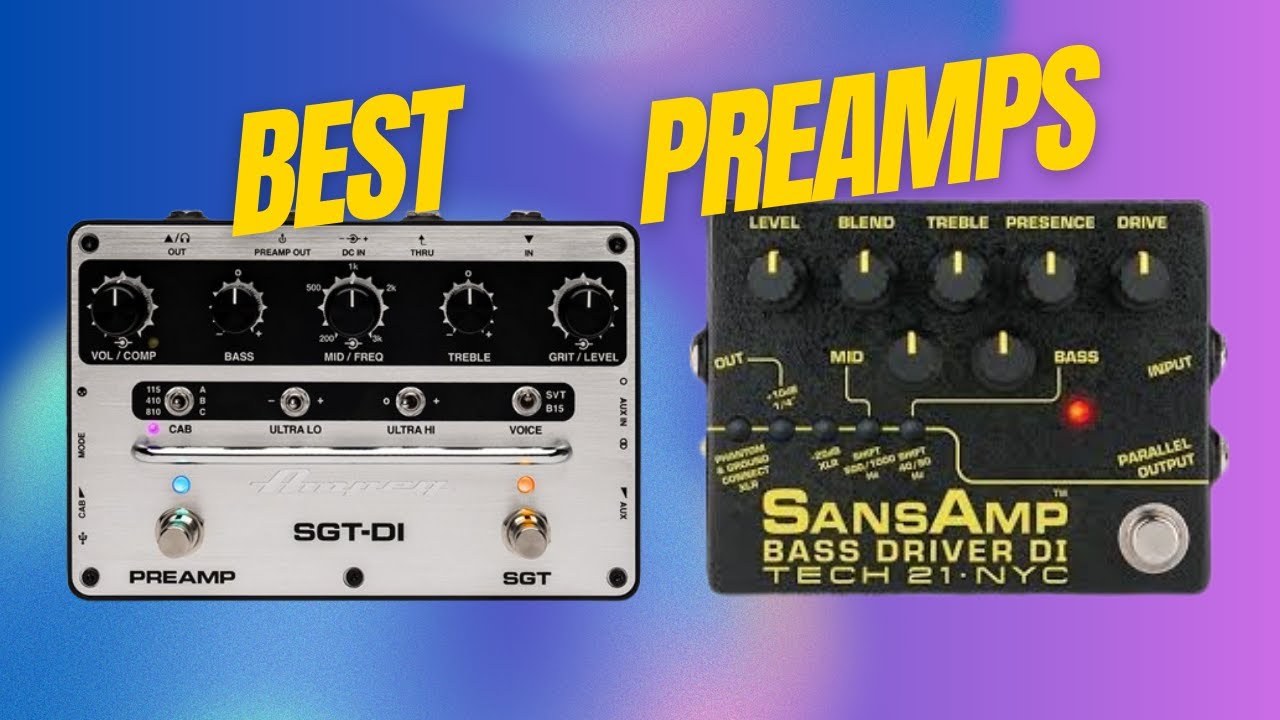 SANSAMP VS AMPEG SGTD | THE BEST BASS PREAMP 2024 - YouTube
