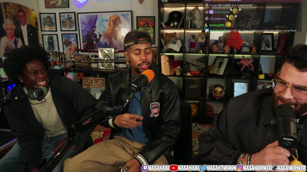 HasanAbi January 9, 2026 – Daniel Caesar & Mustafa the Poet visit ...