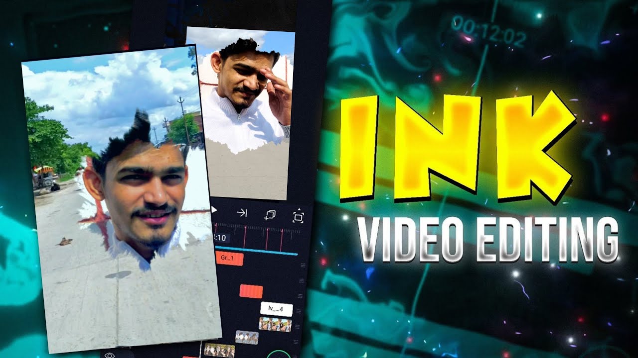 ink video editing | ink splash transaction in alight motion - YouTube