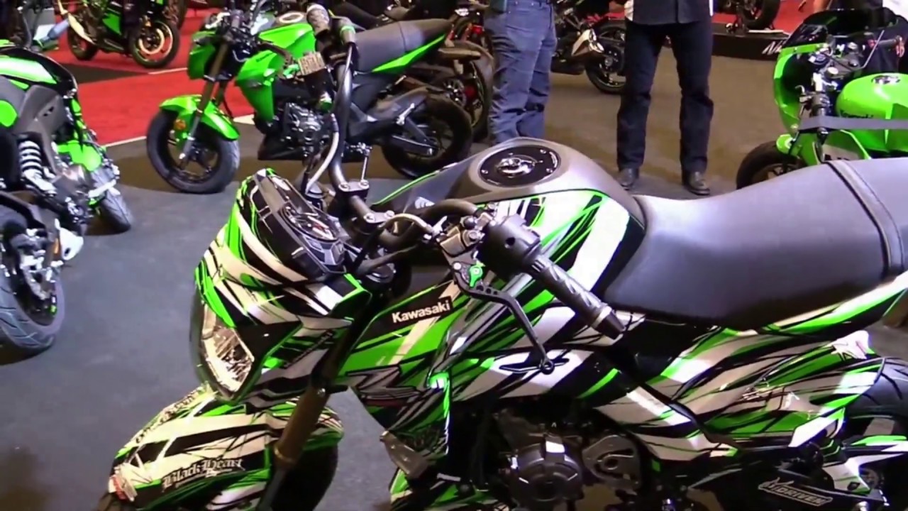 Kawasaki Z125 Pro Custom Wrap , THE COOLEST MOTORCYCLE - YouTube