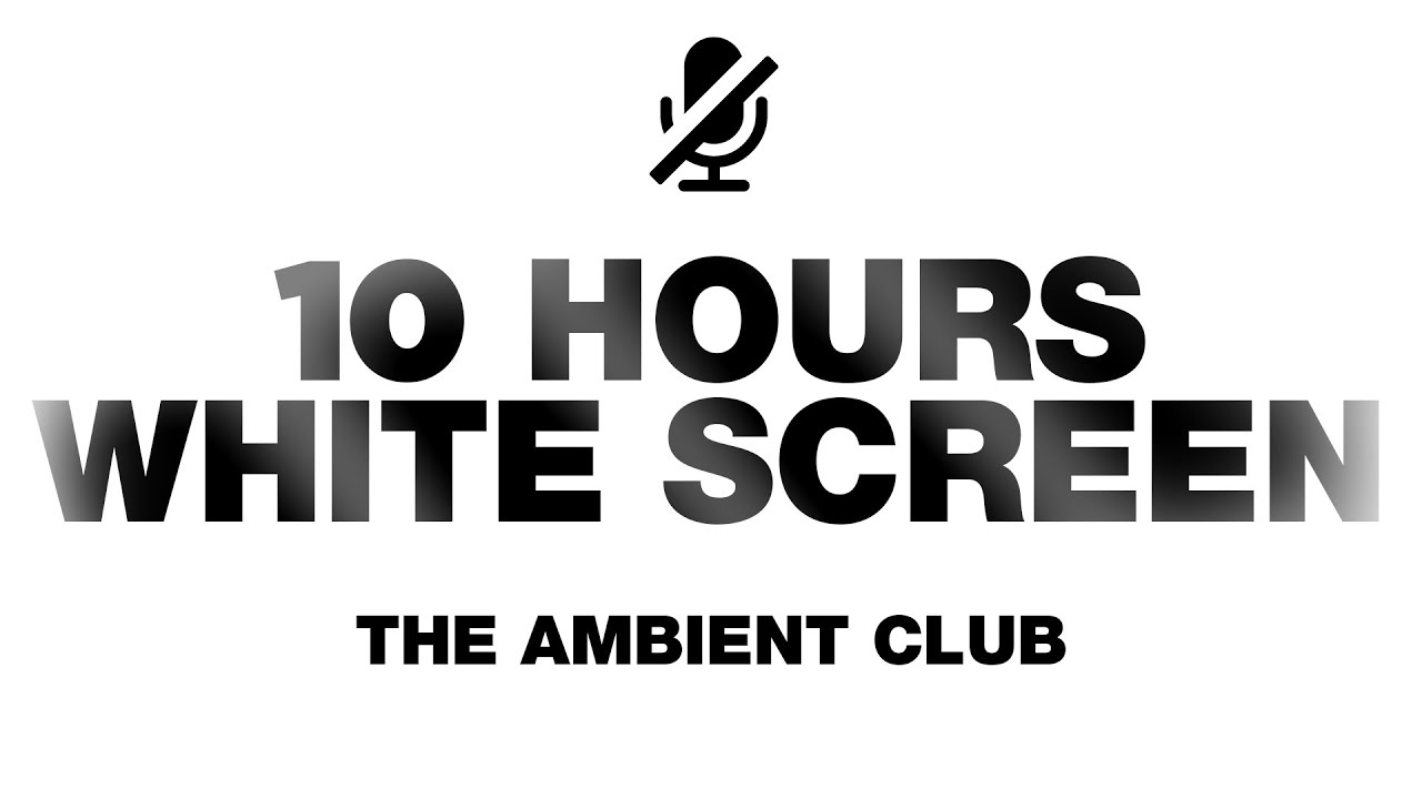 BRIGHTEST WHITE SCREEN!!! FOR 10 HOURS - FULL HD (SOUND-FREE VIDEO ...
