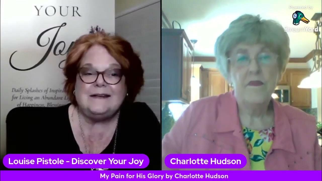 An interview with author Charlotte Hudson - YouTube