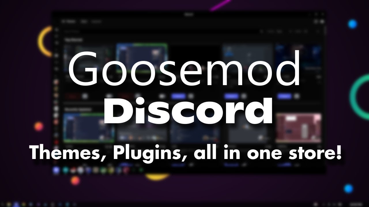 How To Get a Custom Discord! (goose mod) - YouTube