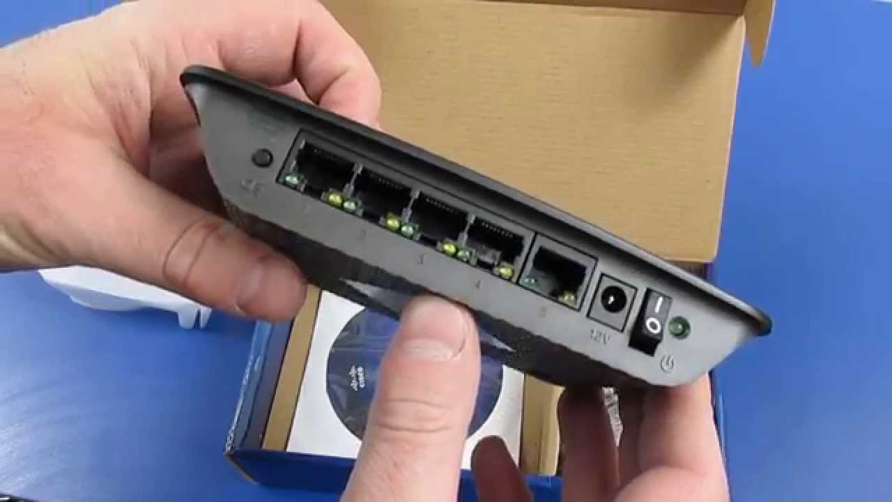 Коммутатор Linksys SE2500 | unboxing - YouTube