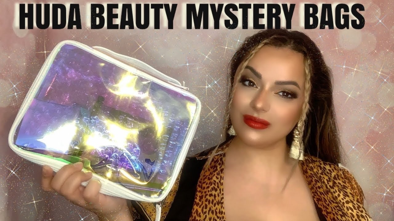 NEW! HUDA BEAUTY MYSTERY BAG! SO GOOD!! - YouTube