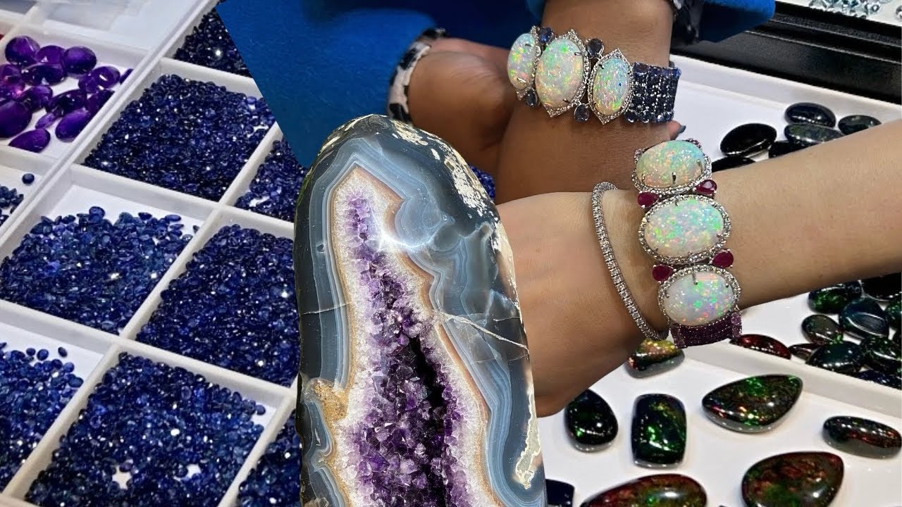 SOURCING GEM STONES & JEWELRY + NEW PINK SAPPHIRES - YouTube