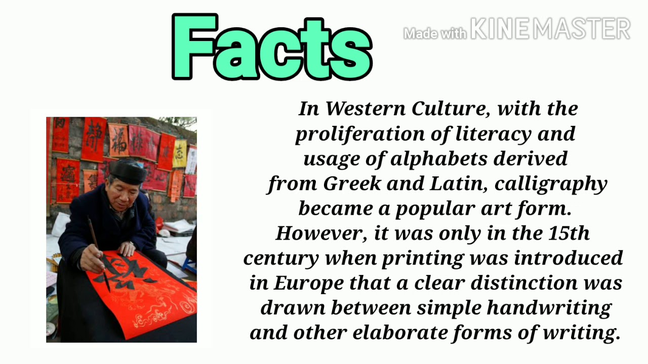 Calligraphy:Its Definition and Interesting Facts - YouTube