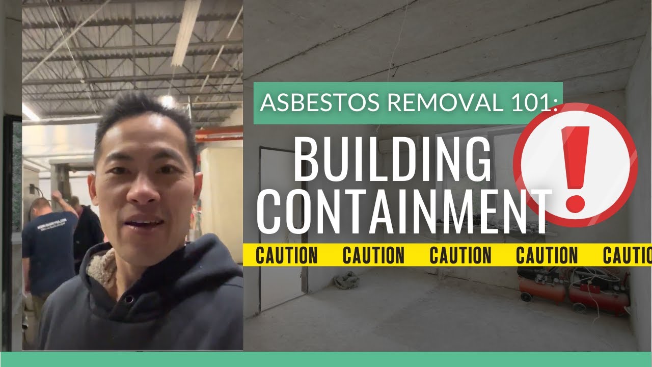 Practicing Building Containment During Asbestos Removal - YouTube