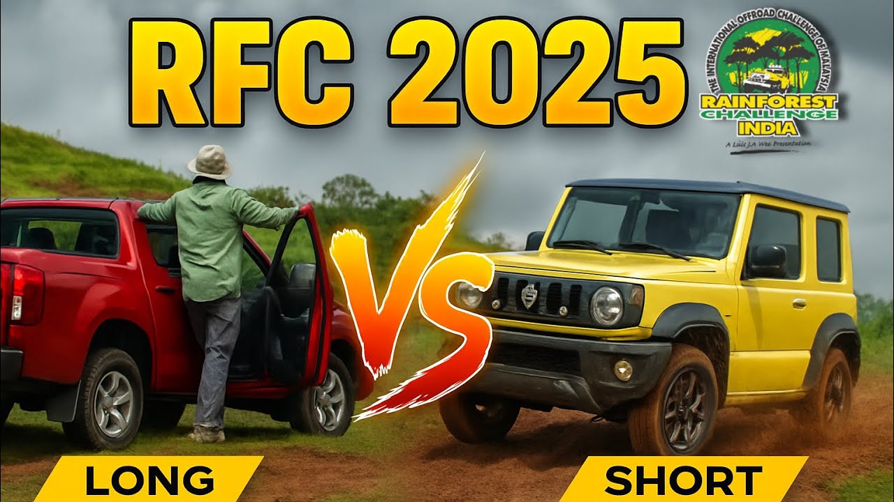 RFC GOA 2025 | STOCK CATEGORY | LONG WHEELBASE VS SHORT WHEELBASE 4X4 ...