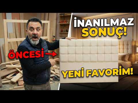 Modern Yatak Başlığı Tasarımı | Atölyemden Yepyeni Bir Model!