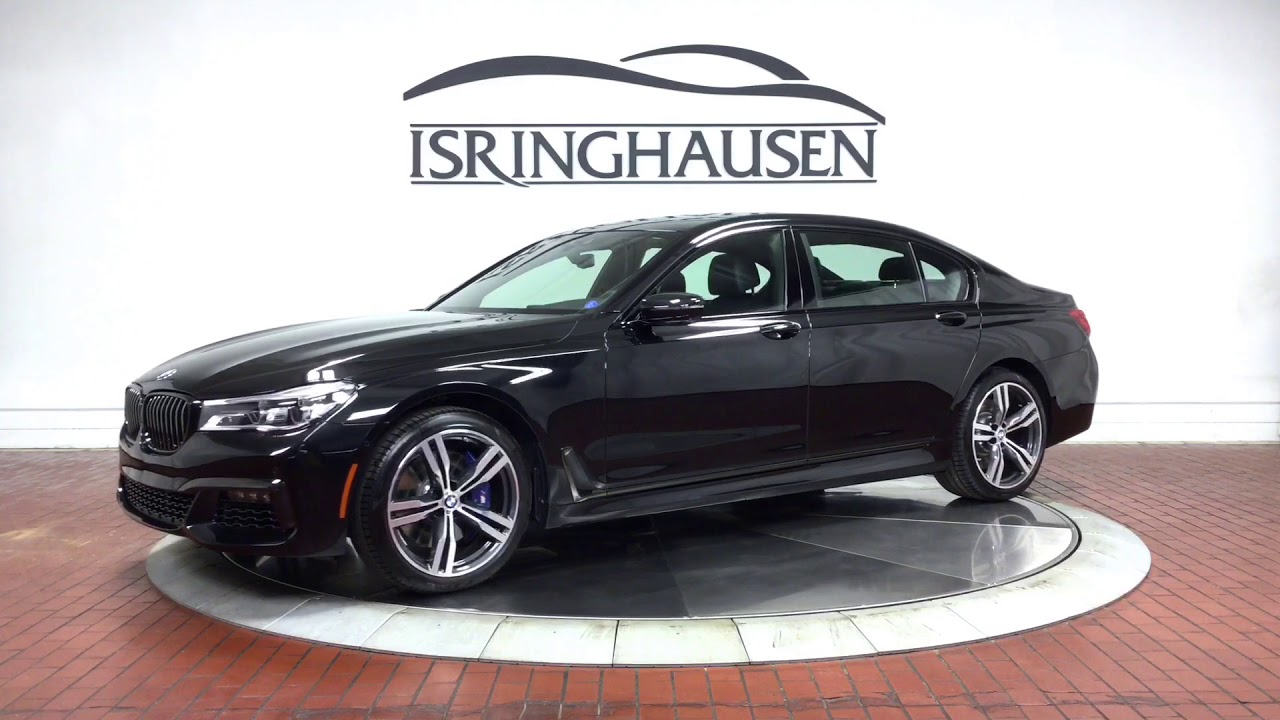 2019 BMW 750i xDrive in Black Sapphire Metallic - 240055A - YouTube