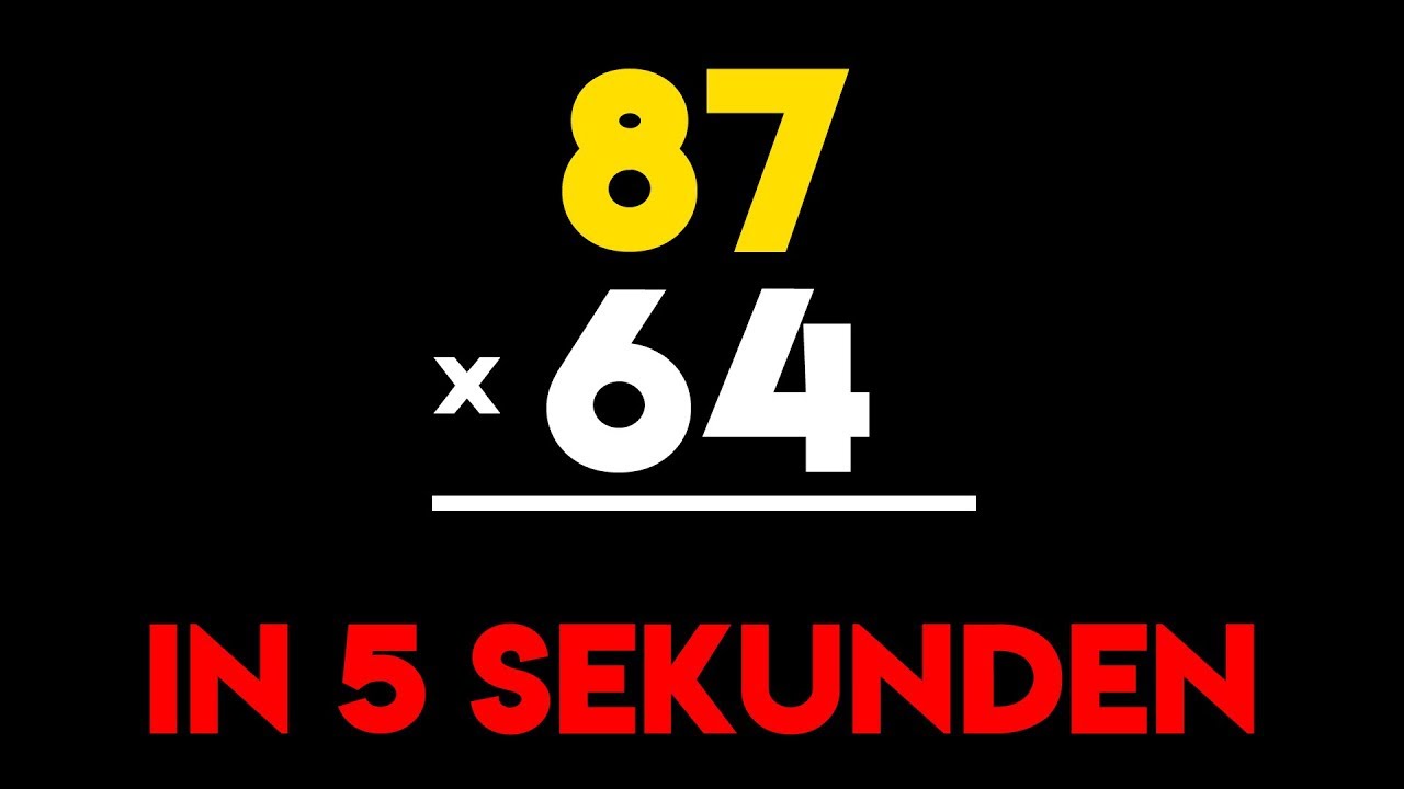 Mit diesen MATHE TRICKS kannst du deinen Lehrer beeindrucken! - YouTube