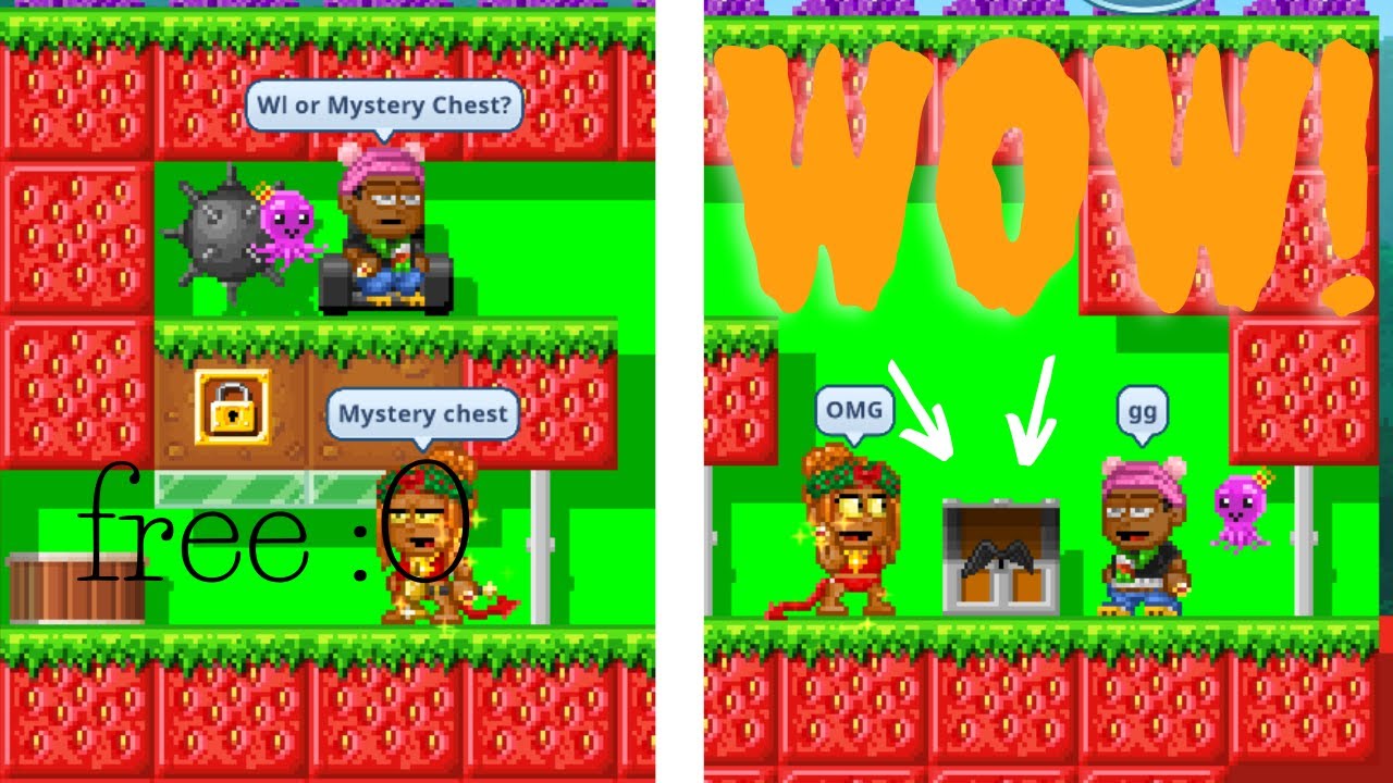 WORLD LOCK OR MYSTERY CHEST | Pixel Worlds - YouTube
