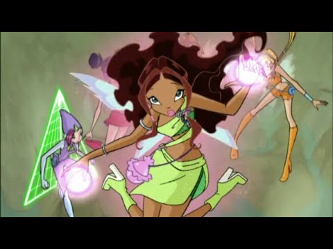 Winx Club Season 2 All Transformation (4kids) part 2