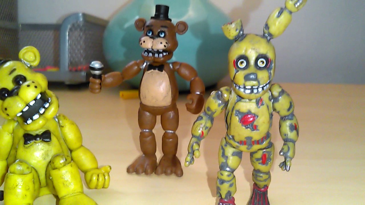 FNaF collector figures - YouTube